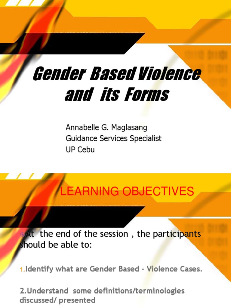 Gender Based Violence | PDF | Domestic Violence | Violence