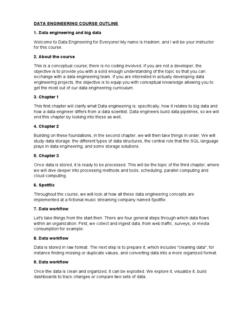 data-engineering-course-outline-1-data-engineering-and-big-data-pdf