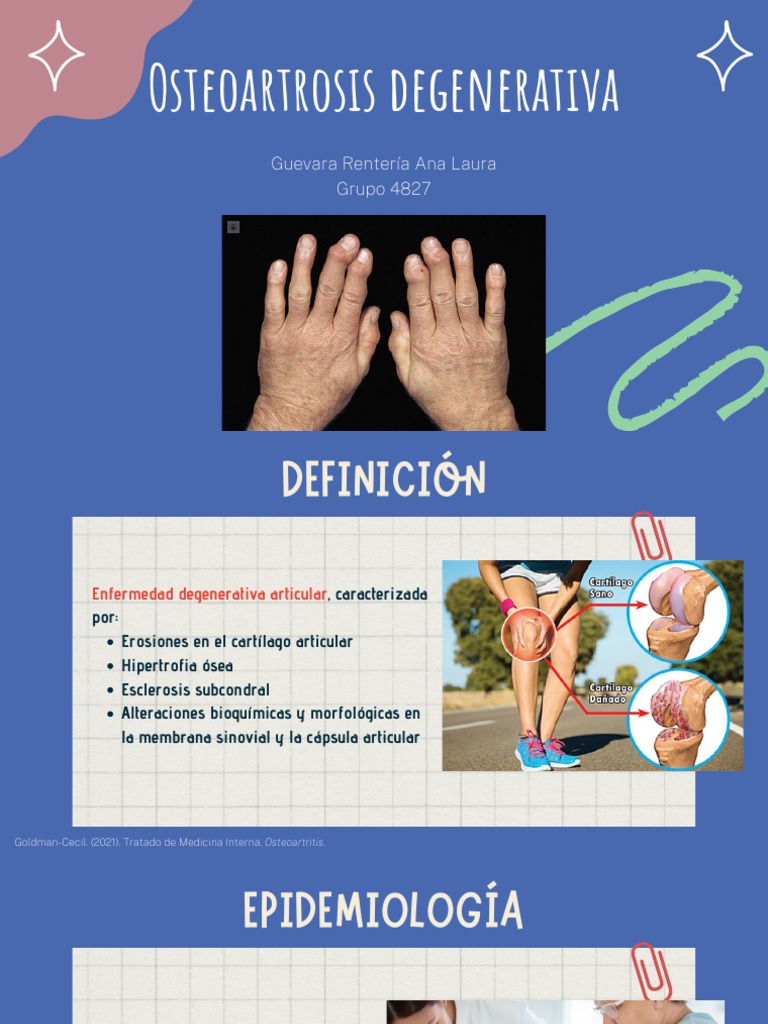 Osteoartrosis | PDF | Osteoartritis | Rodilla
