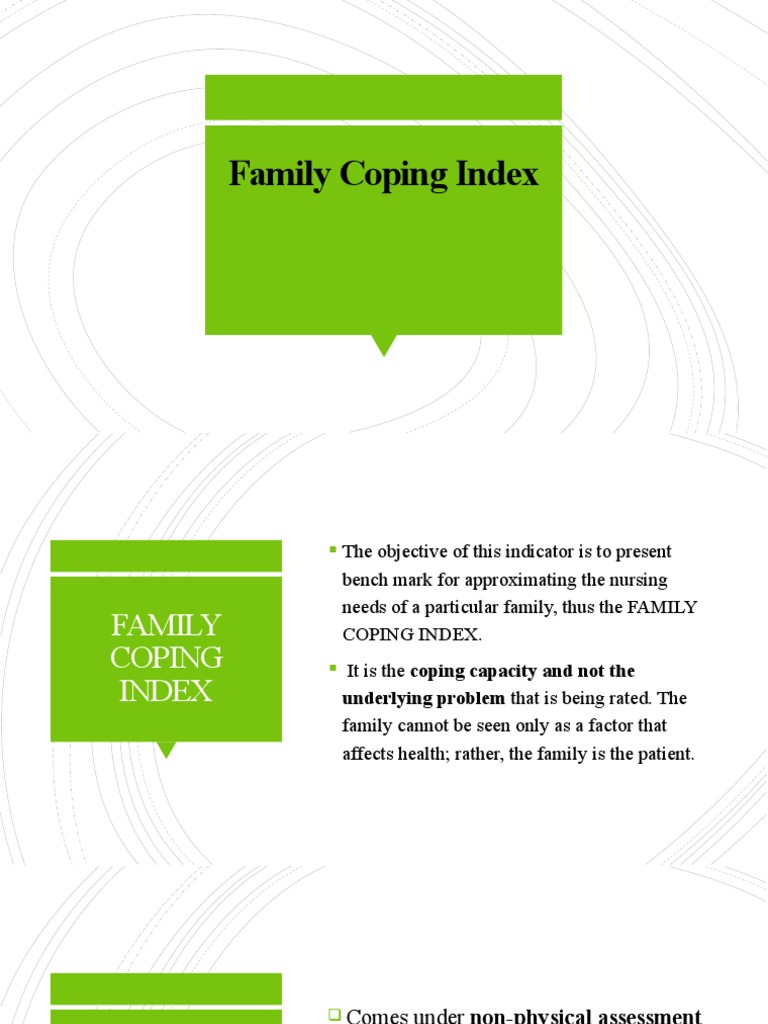 Family Coping Index Part Iii | Download Free PDF | Nursing | Health Care
