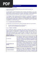Esquema Órganos de La Administración Central y Periférica - AGE - PDF ...
