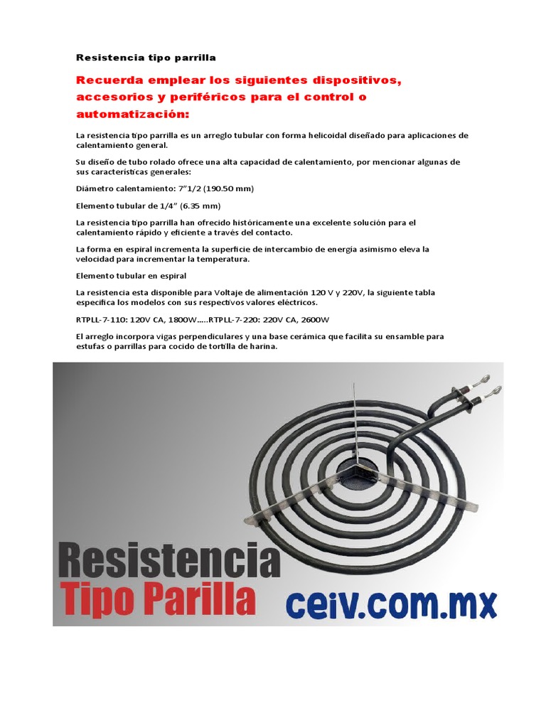 Tipos De Resistencias Usadas En Aparatos Electronicos Pdf Resistor