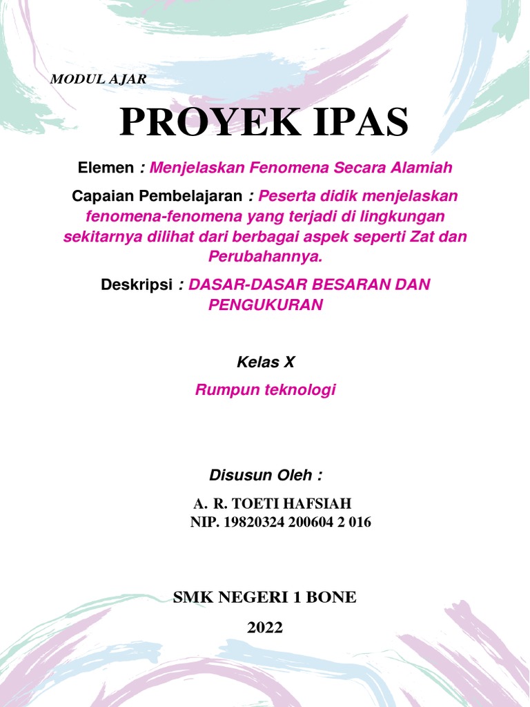 Proyek Ipas: Elemen: Capaian Pembelajaran | PDF