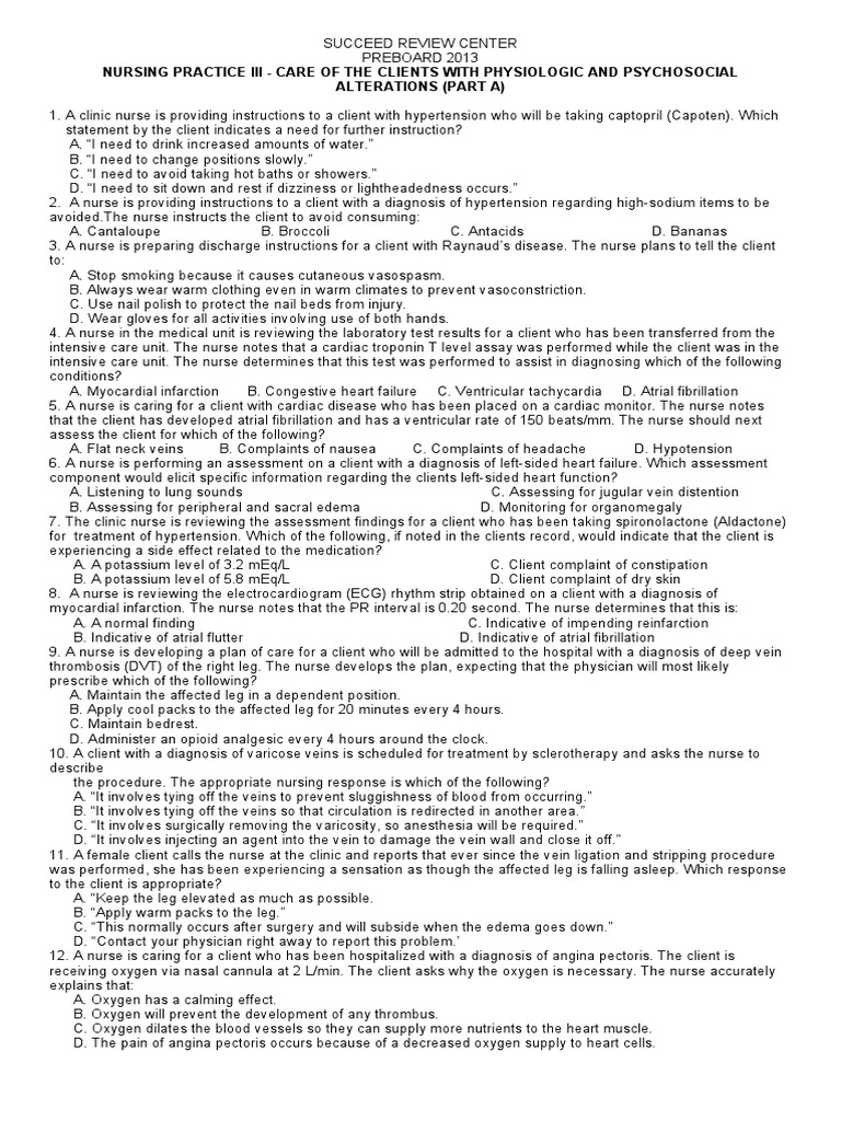 MOCKBOARD PART 3 Ready To Print | PDF | Hemodialysis | Exhalation