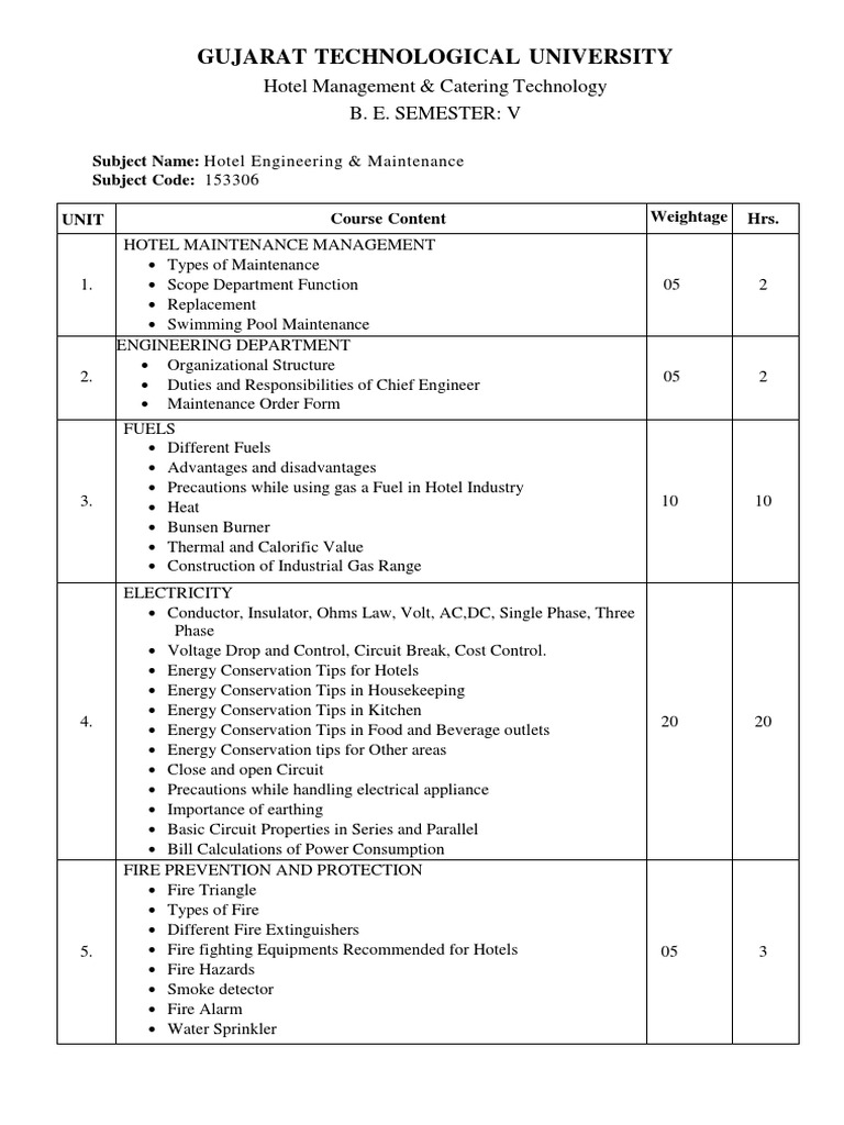 Hotel Engineering & Maintenance | PDF | Air Conditioning | Nature