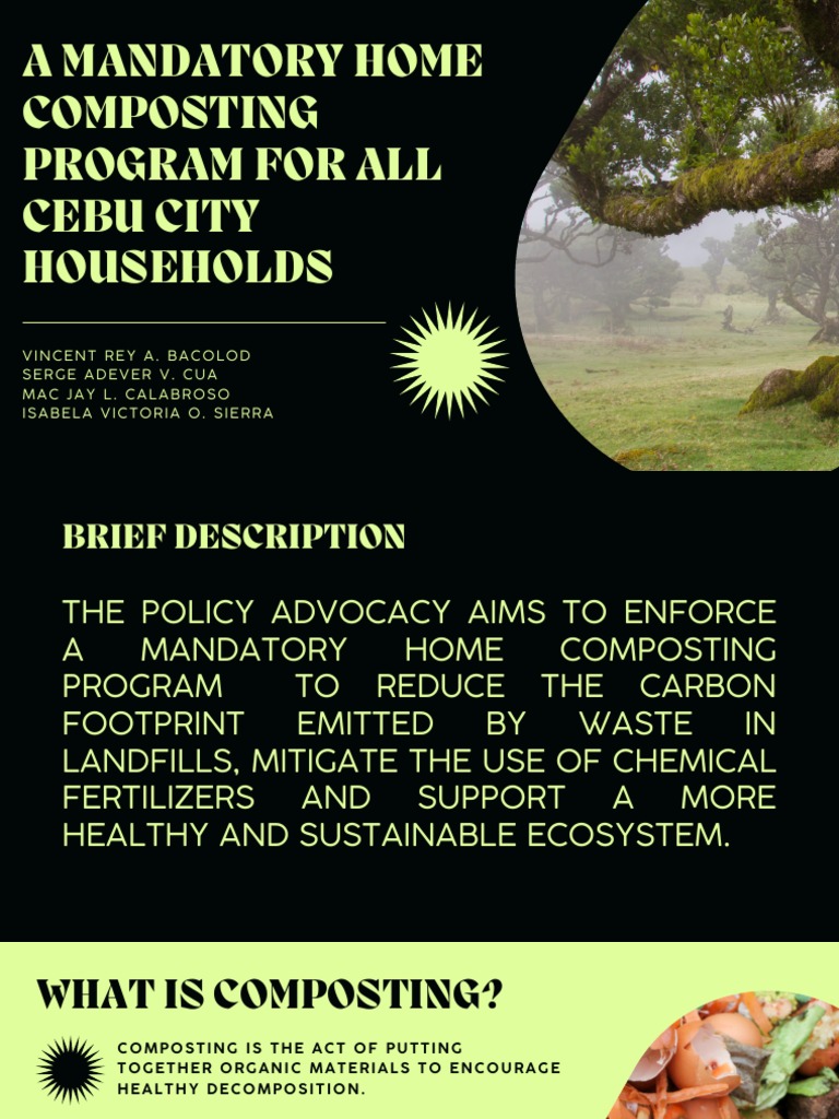 A Mandatory Home Composting Program For All Cebu City Households | PDF ...