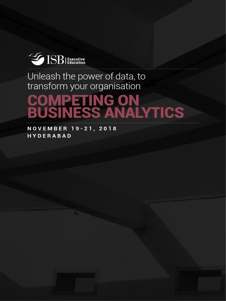 ISB - COBA - Brochure | PDF