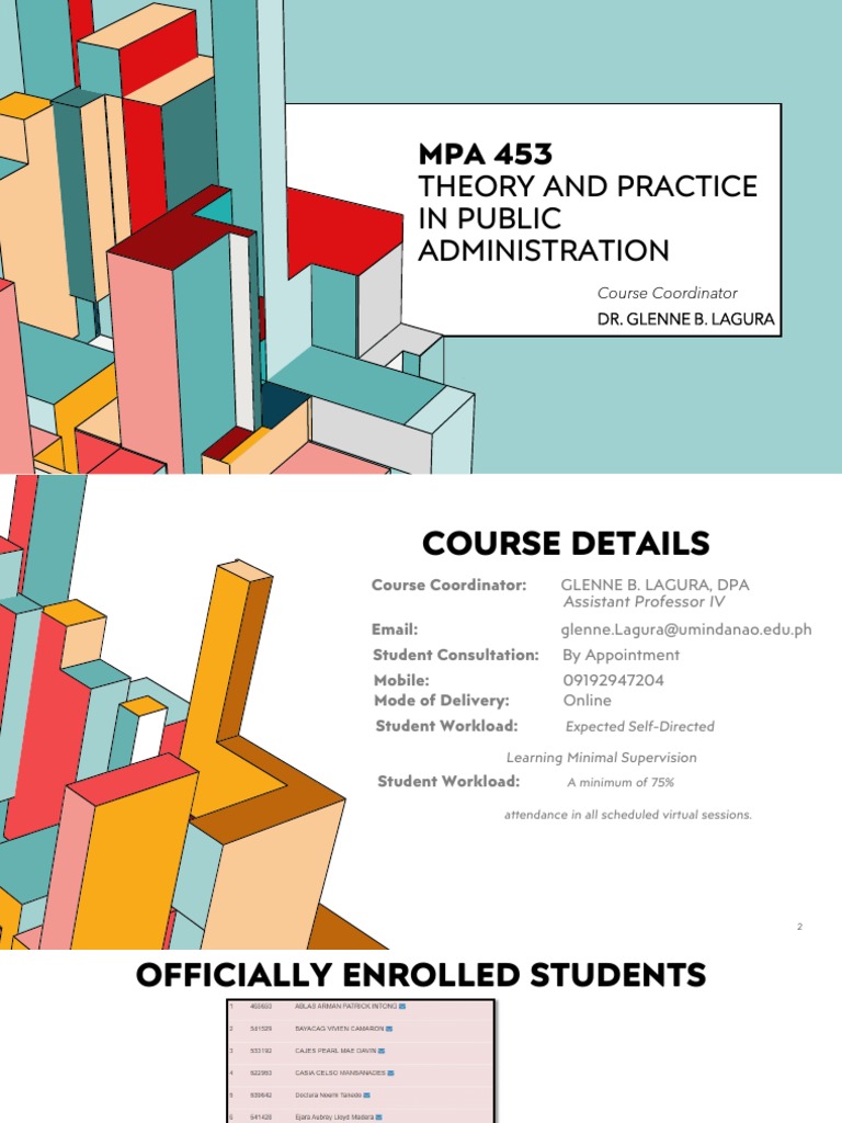 Public Administration Course Overview | PDF
