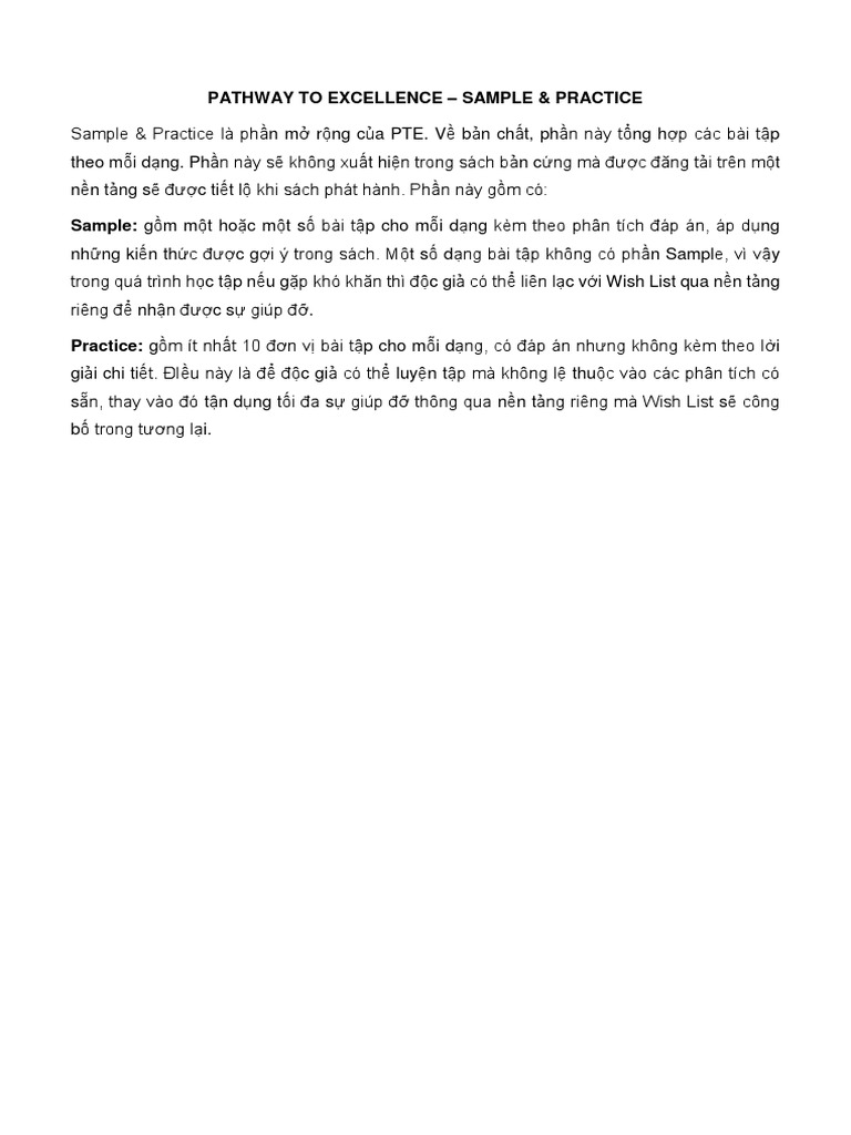 Preview PTE Sample & Practice | PDF