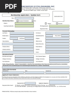 PICE Membership Application Guide | PDF | Career & Growth