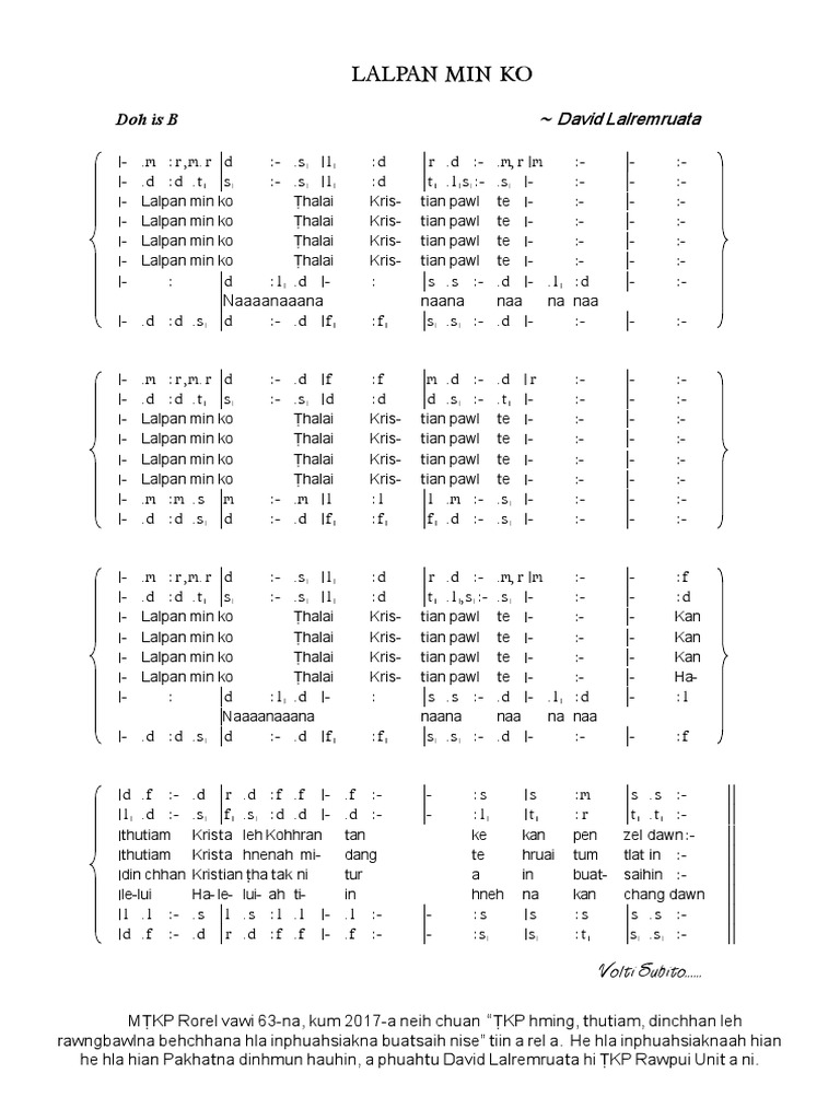 Lalpan Min ko-TKP Hla | PDF