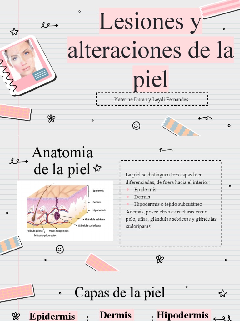 Lesiones de La Piel | PDF | Piel | Medicina CLINICA