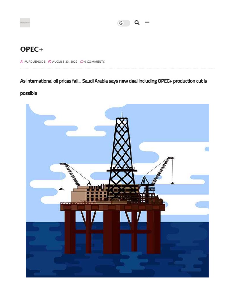 Opec Plus | PDF | Opec | Price Of Oil