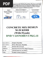 GSB Methodology & Mix-Design Data | PDF | Concrete | Economic Sectors