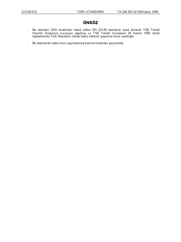 TS 240 en 20139 | PDF