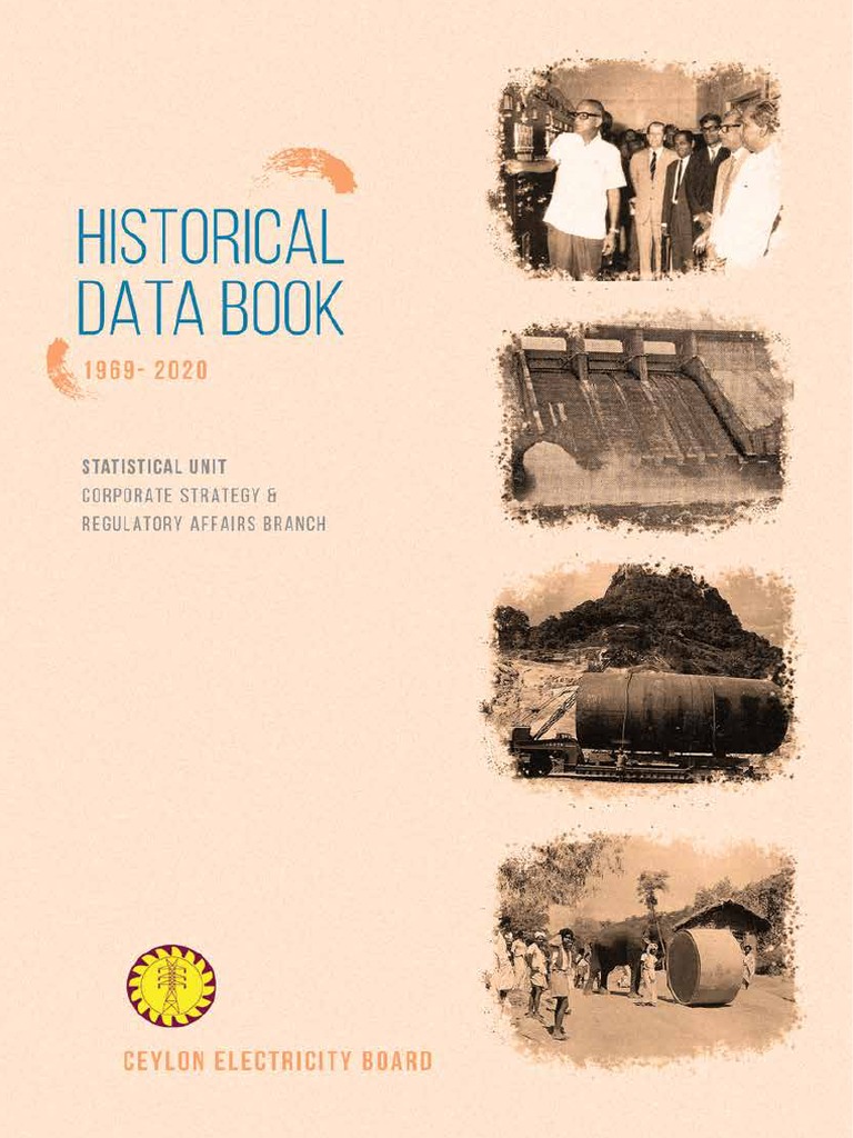 Historical Data Book of Ceylon Electricity Board 1969-2020 | PDF | Power Station | Electricity ...