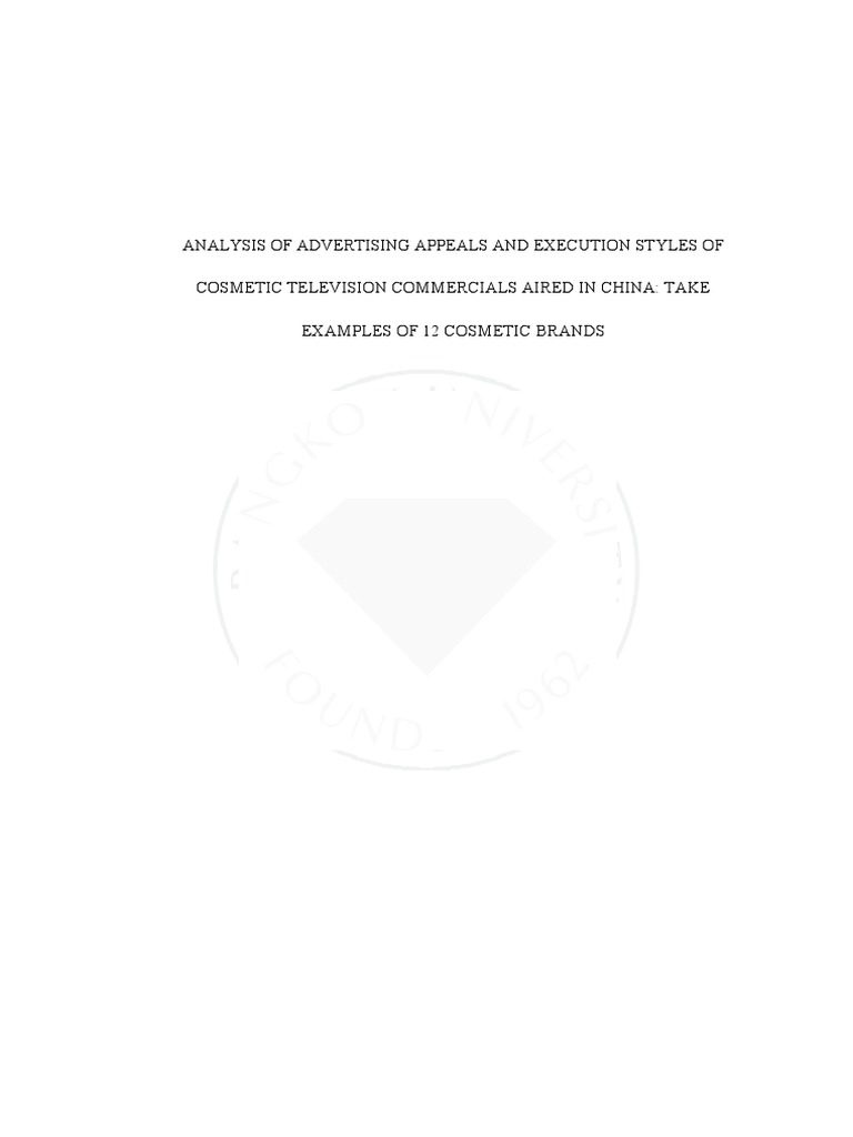 Sun Yu | PDF | Advertising | Marketing Communications