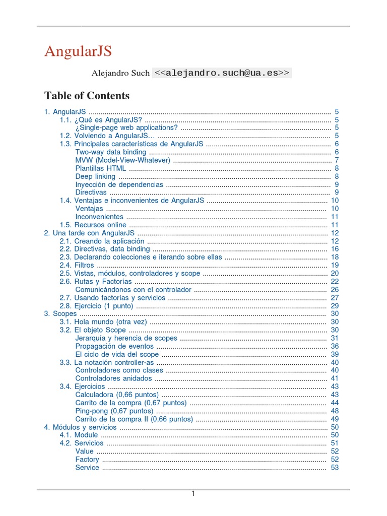 Angularjs | PDF | Js angular | J Query