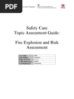 Indra: Fire and Explosion Risk Analysis (Fera) Procedure | PDF | Computers