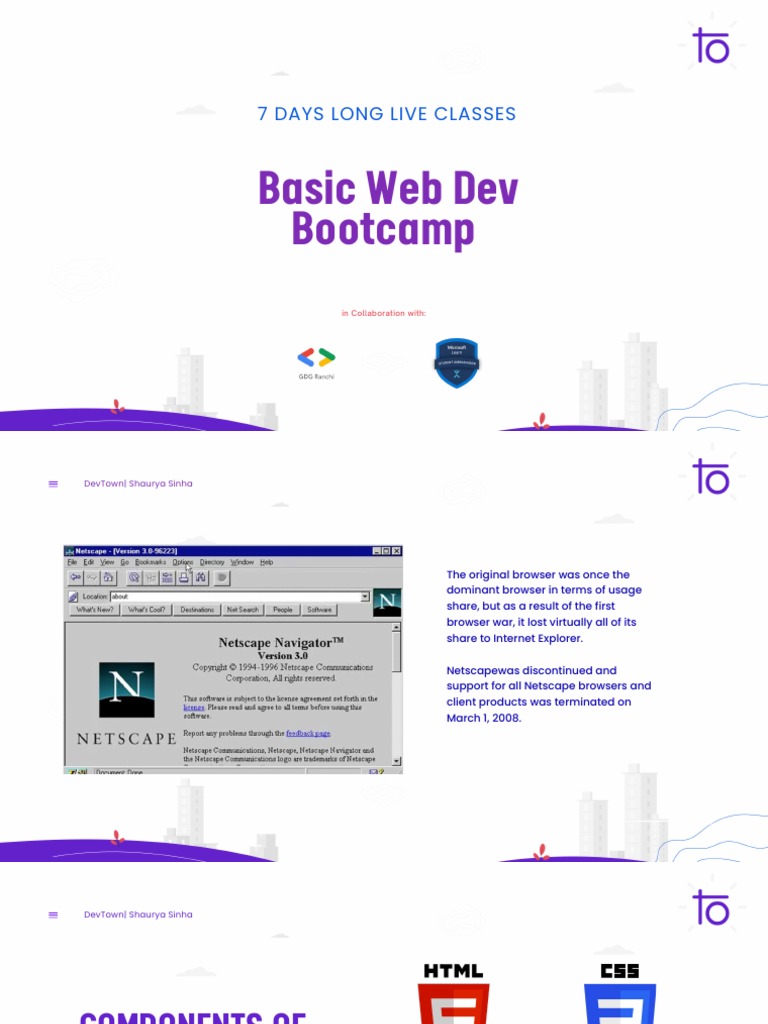 Basics of Web Development | Download Free PDF | Html | World Wide Web