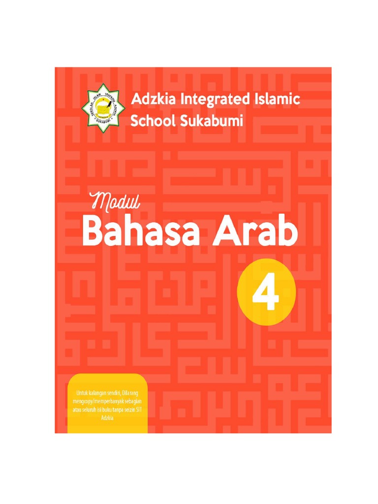Ebook Bahasa Arab Kelas 4 | PDF
