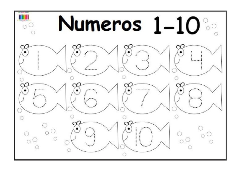 Números Del 1 - 10 | PDF