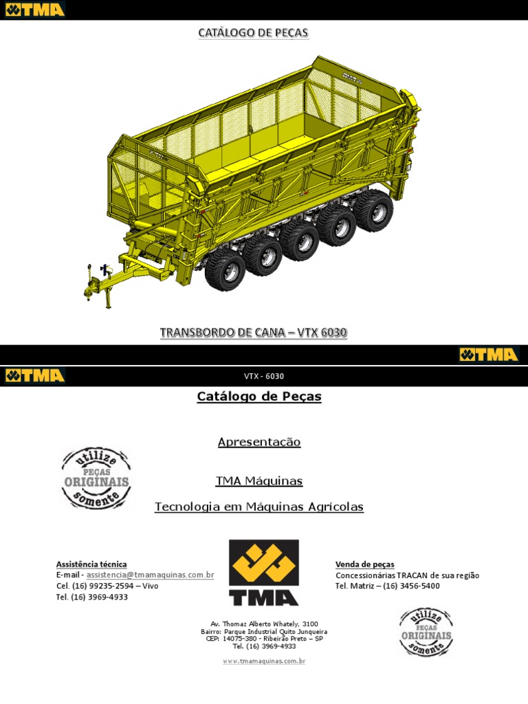 Penta - Catalogo de Peças - VTX 6030 Tma Rodo Ar - 2021 | PDF | Peças ...