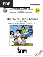 M2 Filipino Sa Piling Larang Akademiks MODYUL 2 GR 12 ABSTRAK | PDF