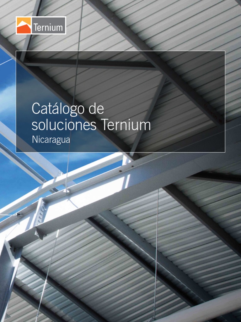 Catálogo de Soluciones Ternium. Nicaragua | PDF | Tornillo | Centroamérica