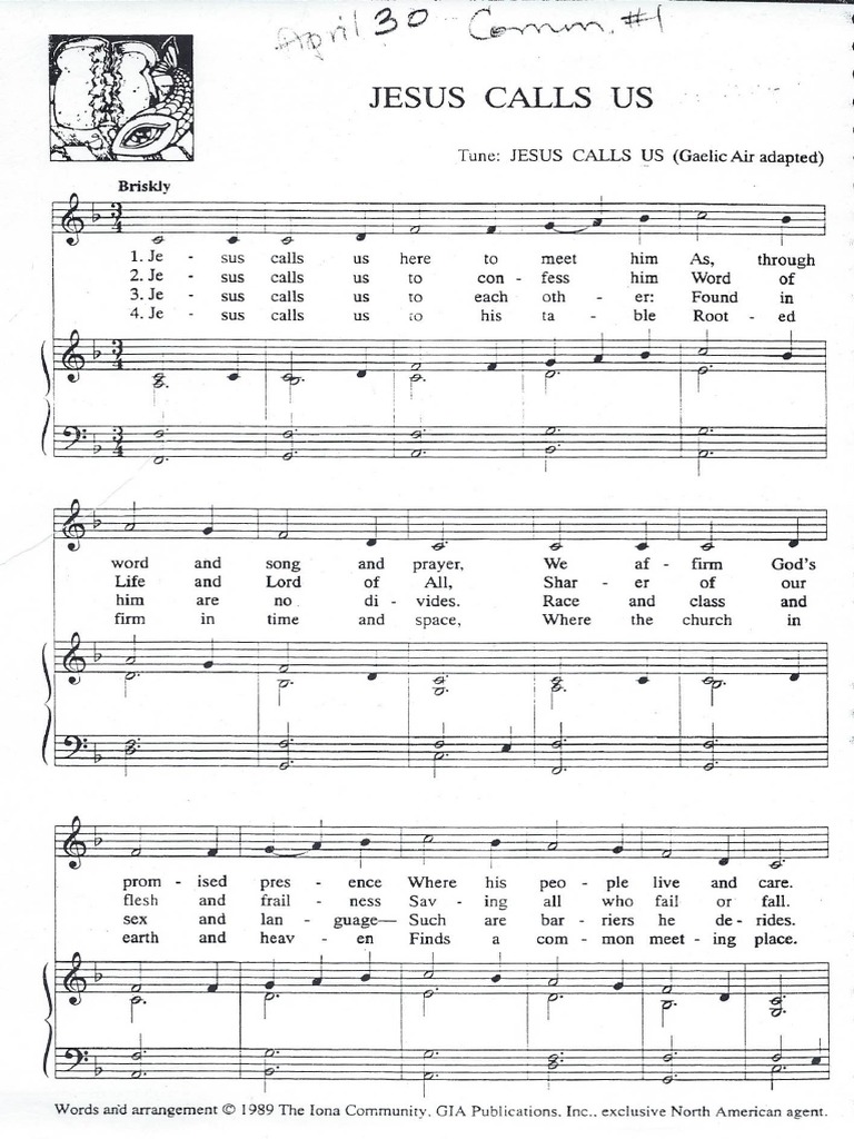 Jesus Call Us-JESUS CALLS US | PDF