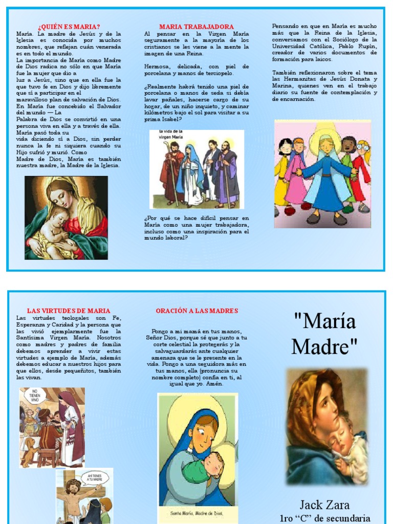 Quién Es Maria | PDF | María, madre de Jesús | Fe