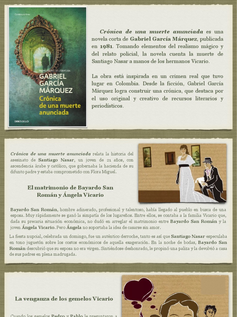 Crónica de Una Muerte Anunciada | PDF