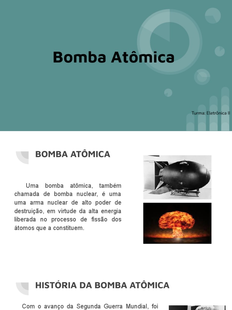 Bomba Atômica: História e Funcionamento | PDF | Armas nucleares ...