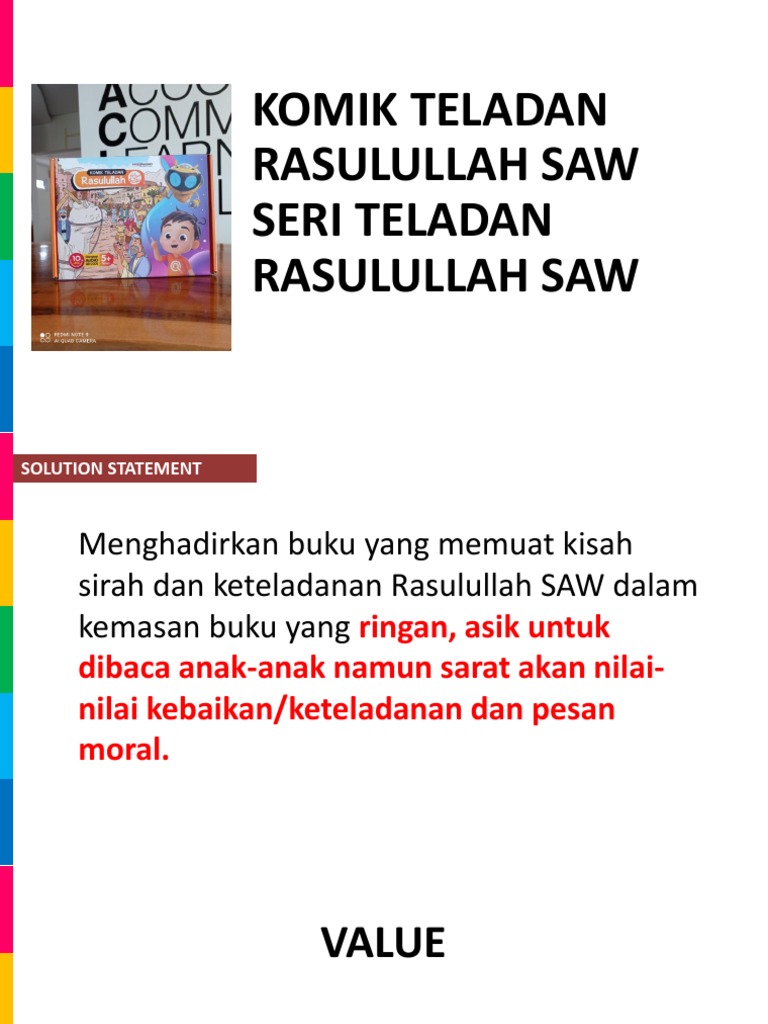 Paket KomikTeladanRasulullah | PDF