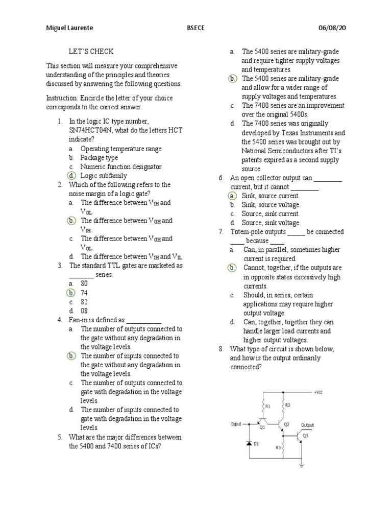 Comprehensive Understanding of Logic Circuit Principles and Theories ...