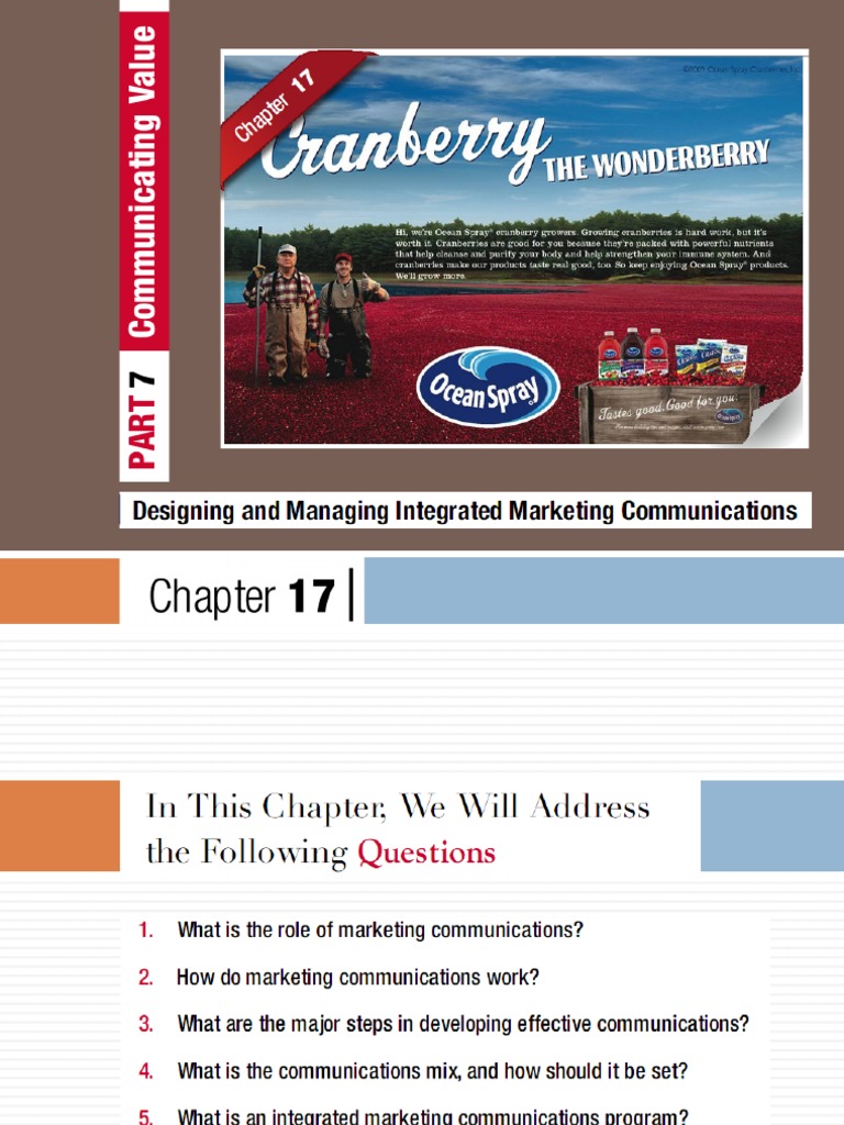 Integrated Marketing Communications: A Macro-Model Approach | PDF ...