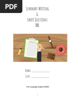 Igcse Report Writing Sample | PDF | English As A Second Or Foreign ...