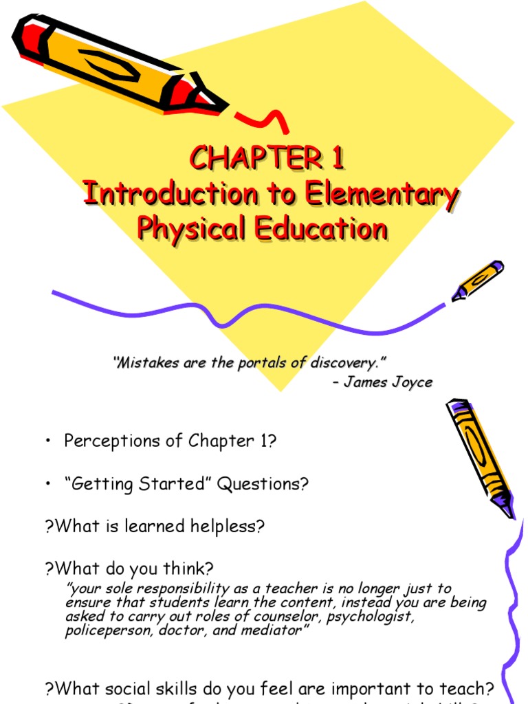 Introduction To Elementary Physical Education | PDF | Learning | Physical Education