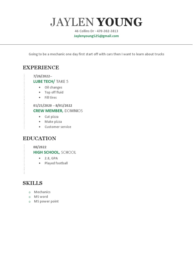 Jaylen: Young | PDF