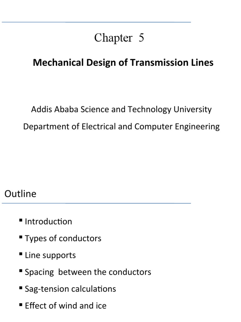 Transmission Line Design Guide | PDF | Electrical Conductor ...