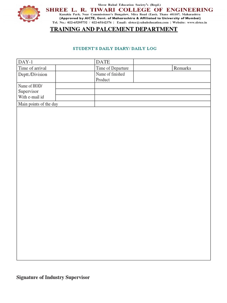 SLRTCE - AICTE Internship Policy (2) - 7 | PDF | Career & Growth ...