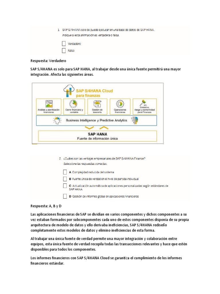 Preguntas Examen CO SAP 10 | PDF