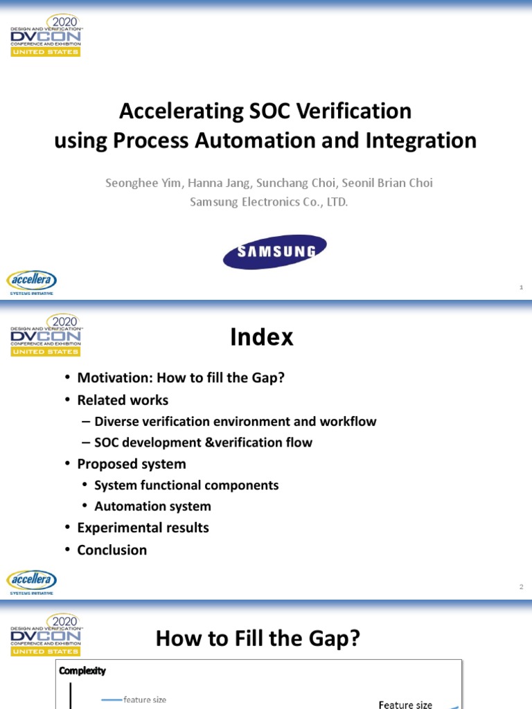 Accelerating Soc Verification Using Process Automation And Integration 03 3 P Download