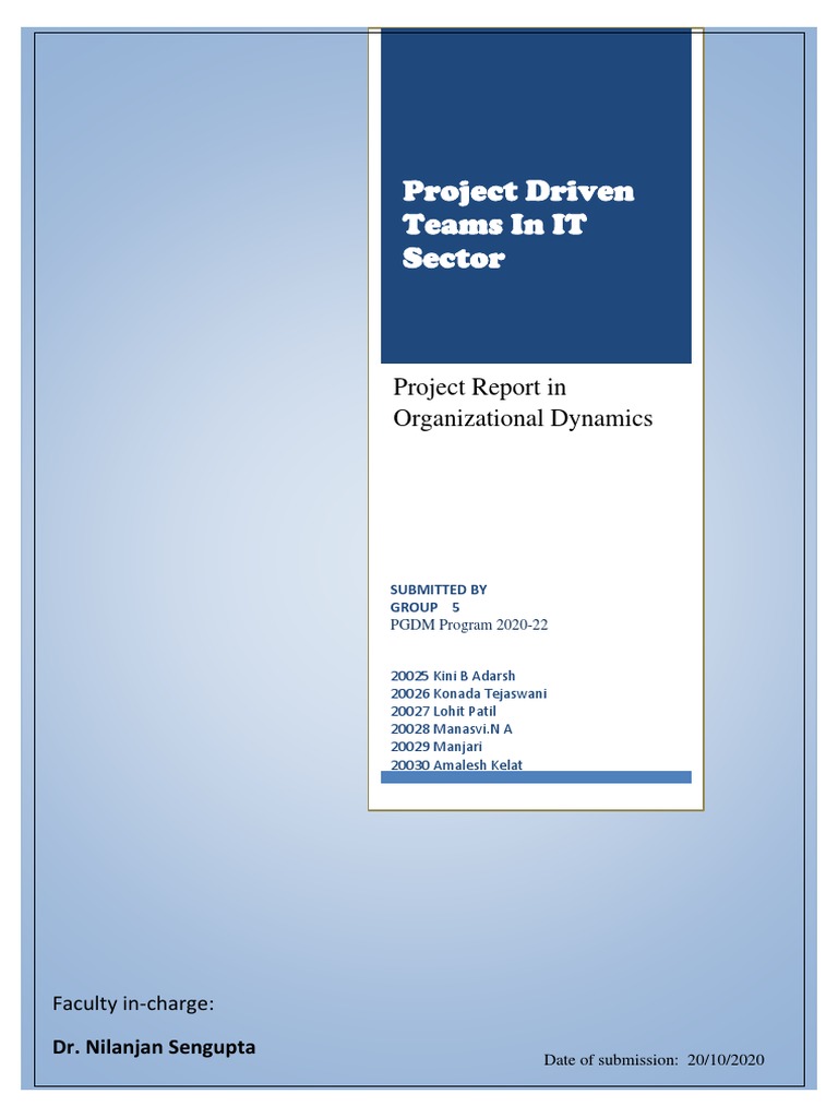ORD Project Report - Group5 - Seca | PDF | Leadership | Business