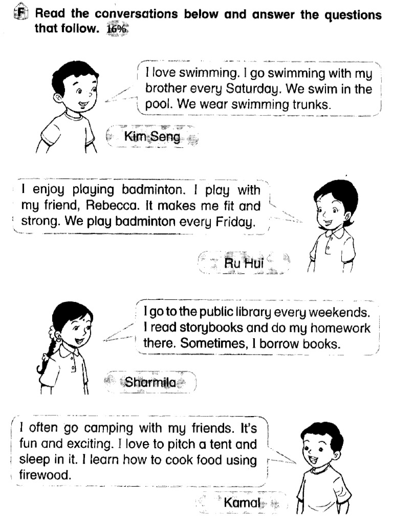 Year 2 Unit 5 Exercise | PDF