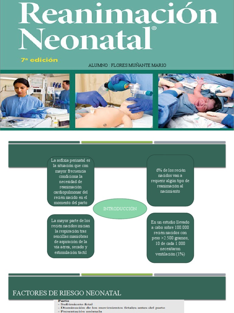 RCP Neonatal Basico - Avanzado | PDF | Reanimación cardiopulmonar ...