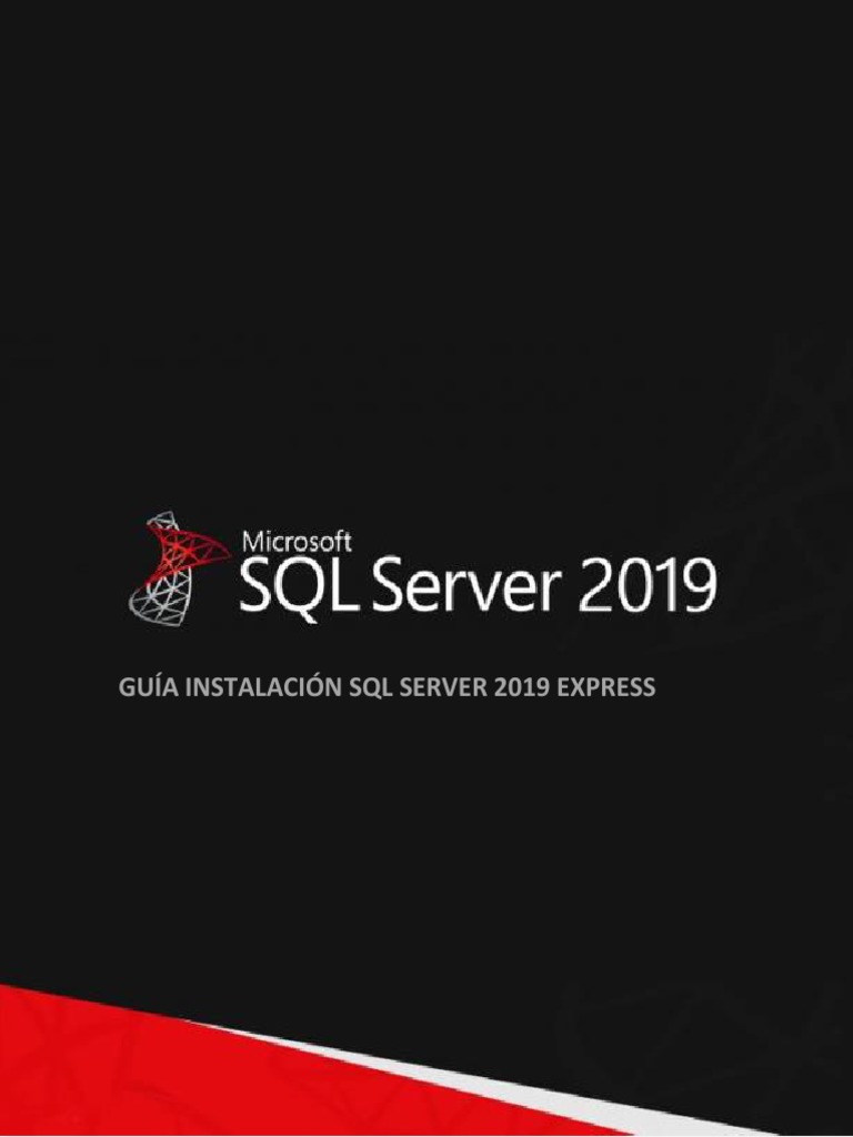Configuracion SQL Server 2019 Express | PDF | Servidor SQL de Microsoft ...