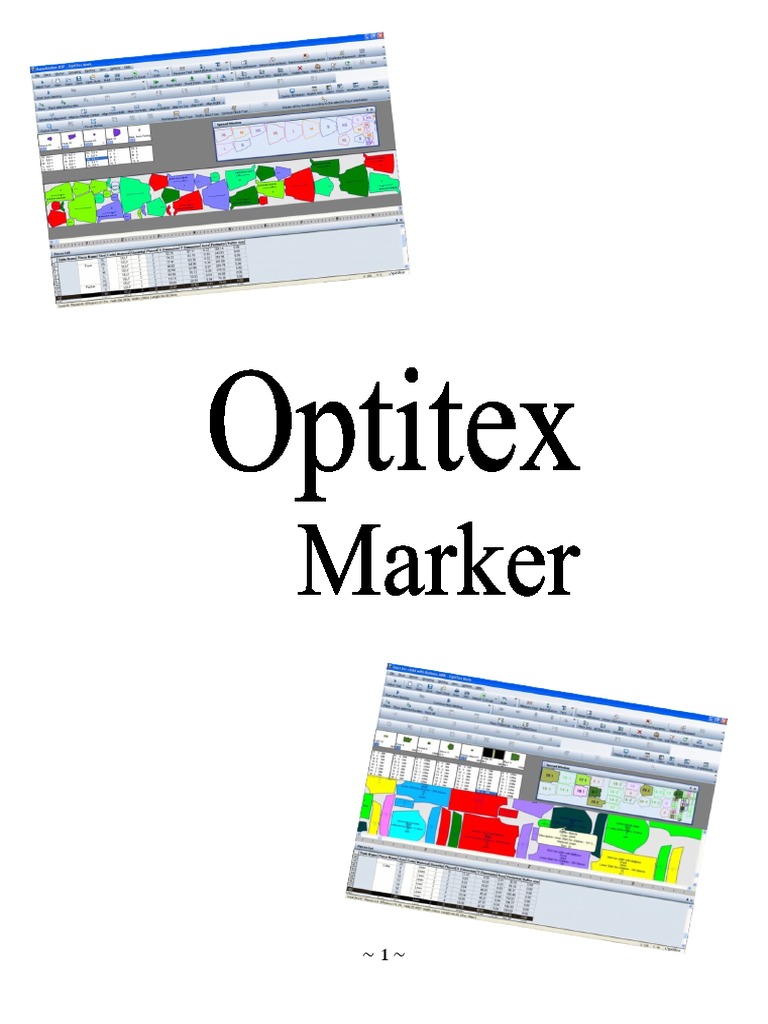 Optitex - Marker10 | PDF | Ventana (informática) | Archivo de computadora