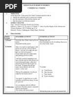 Detailed Lesson Plan in Tle Kitchen Utensils and Equipment | PDF ...