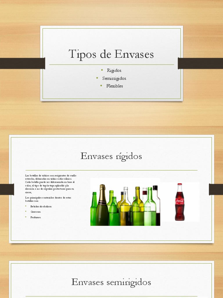 Tipos de Envases | PDF